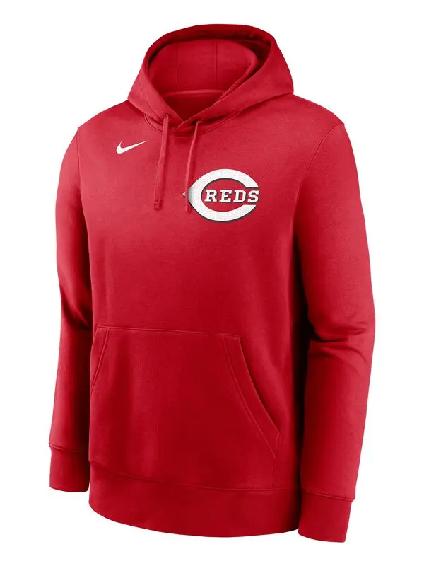 Nike Elly De La Cruz Cincinnati Club Mlb Pullover Hoodie - Red