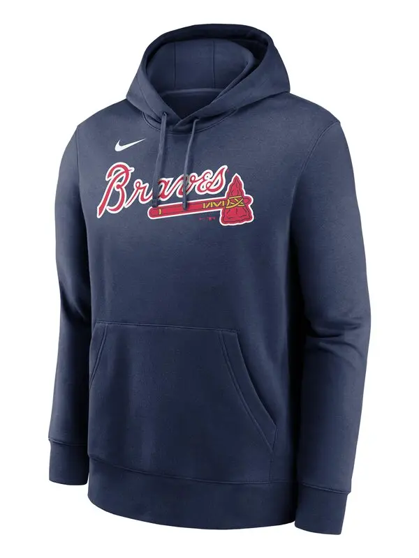 Nike Ronald Acuña Jr. Atlanta Braves Mlb Pullover Hoodie - Blue