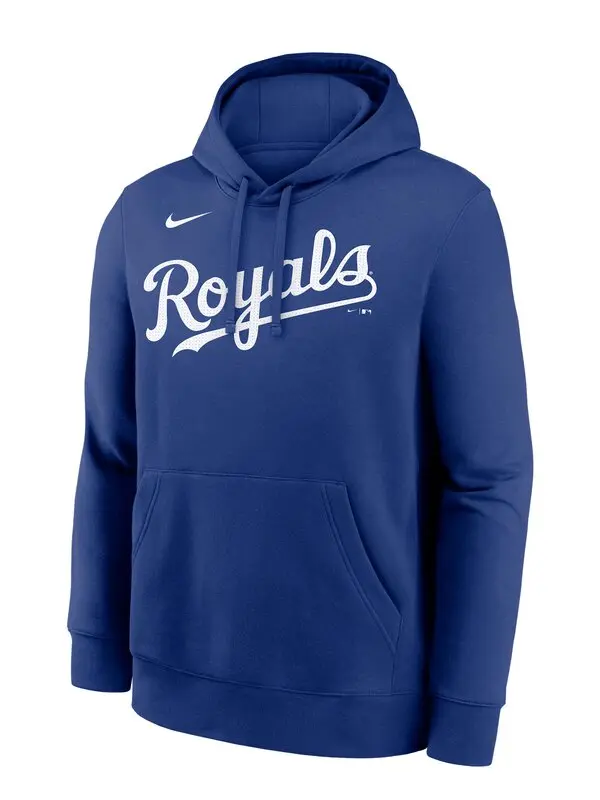 Nike Bobby Witt Jr. Kansas City Royals Club Mlb Pullover Hoodie - Blue
