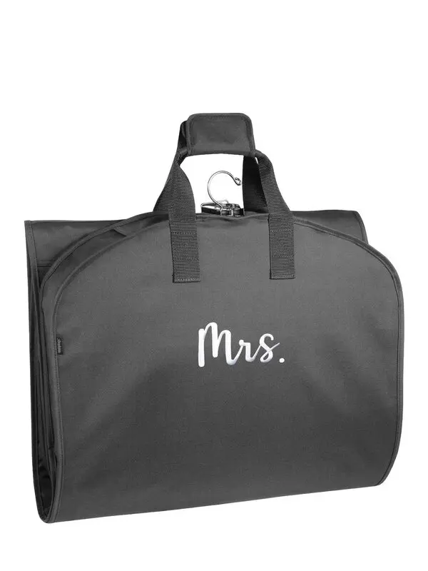 WALLYBAGS 60-inch Tri-fold Travel Garment Bag - Black