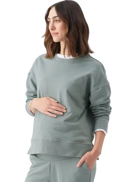 RIPE MATERNITY Relax Nursing Sweat - Green
