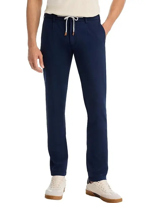 Eleventy Jersey Jogger Pants - Navy