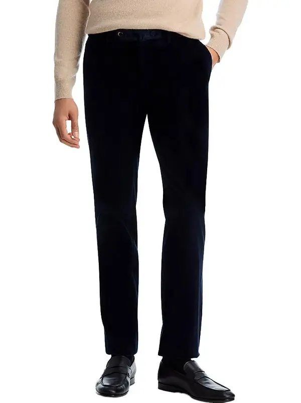 PT TORINO Corduroy Slim Fit Trousers - Navy