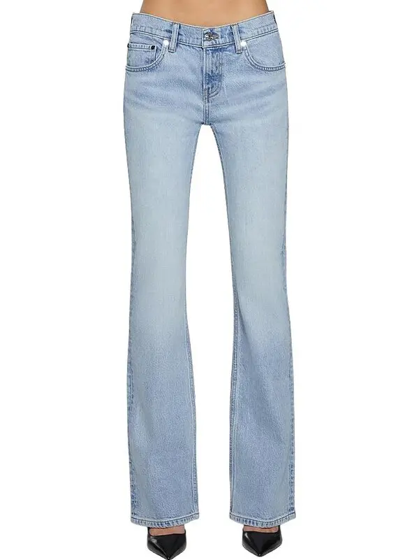 EB DENIM Maria Mid-rise Bootcut Jeans - Drift