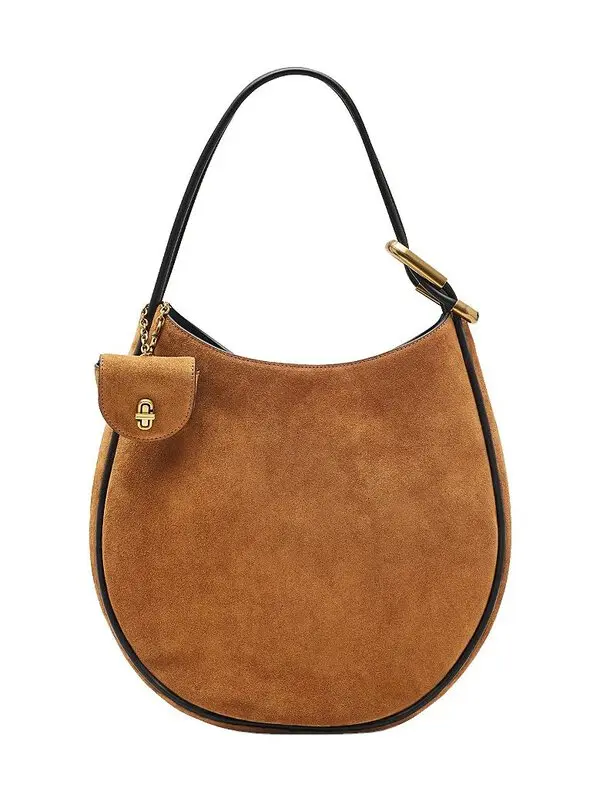 Marc Jacobs The Suede Large Dual Hobo Bag - Copper