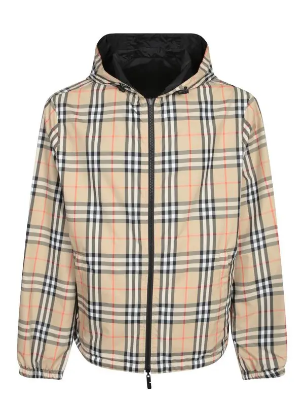 Burberry Hooded Jacket - Beige