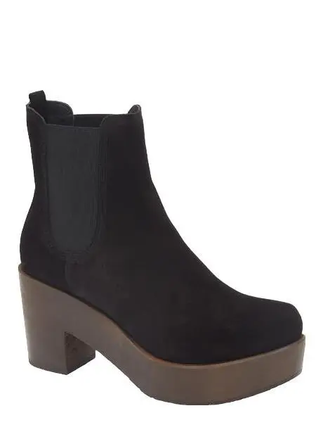 PEDRO GARCIA Dalmi Platform Chelsea Boot - Black