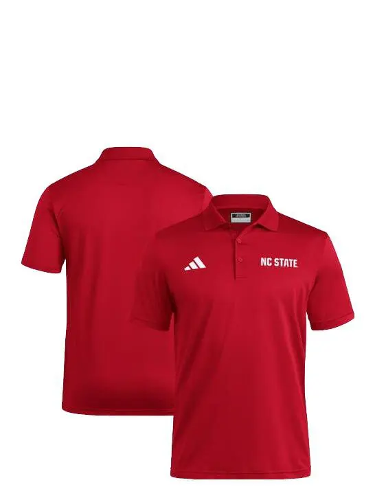 Adidas Nc State Wolfpack Ultimate 365 Ottoman Polo Shirt - Red
