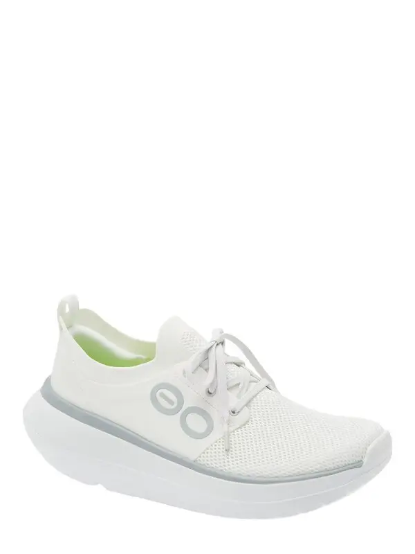 OOFOS Oomy Stride Athletic Sneakers - White