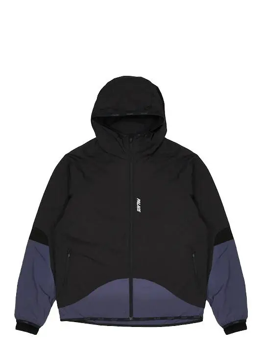 PALACE Front Runner Jacket - Black/navy Blue