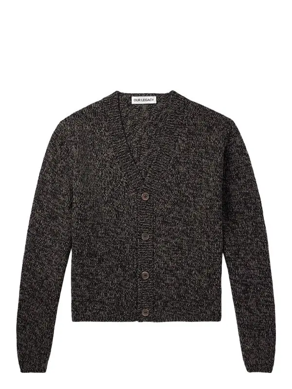 Our Legacy Academy Wool Cardigan - Brown