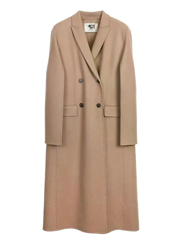 Ports 1961 Double-breasted Tailored Coat - Brown