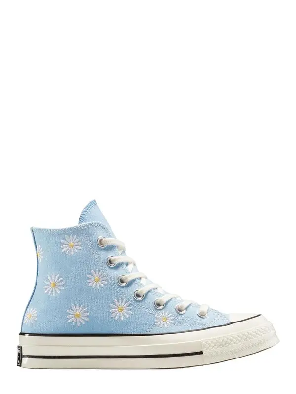 CONVERSE Chuck 70 High Embroidered Daisies - Blue
