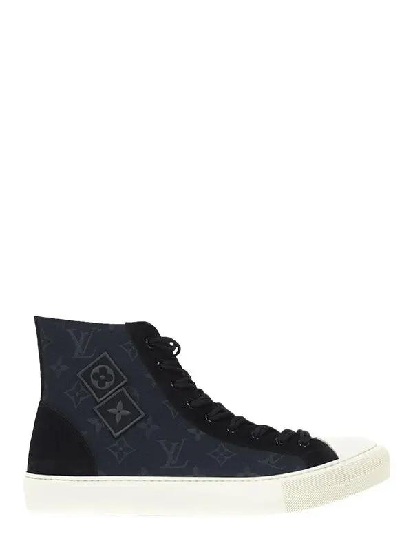 LOUIS VUITTON Fragment Design X Tattoo High Top Sneakers - Black