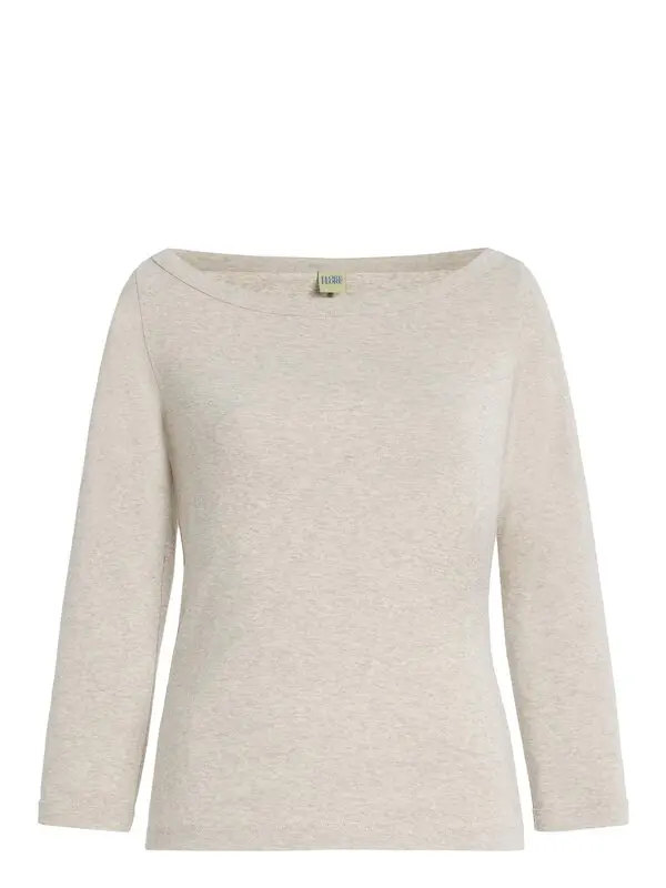 FLORE FLORE Steffi Cotton T-shirt - Grey