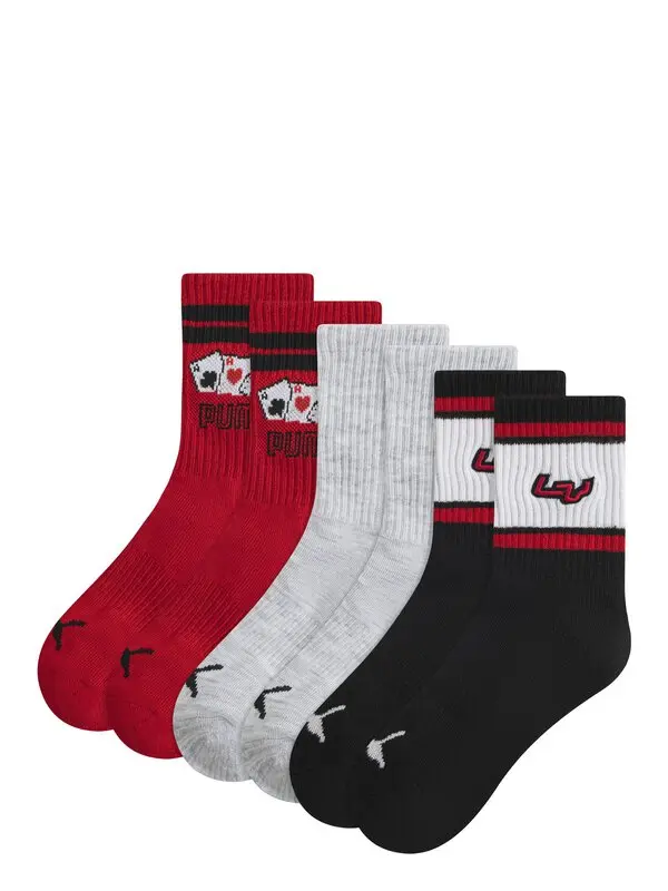 PUMA Las Vegas Low Crew Socks - Assorted Colours