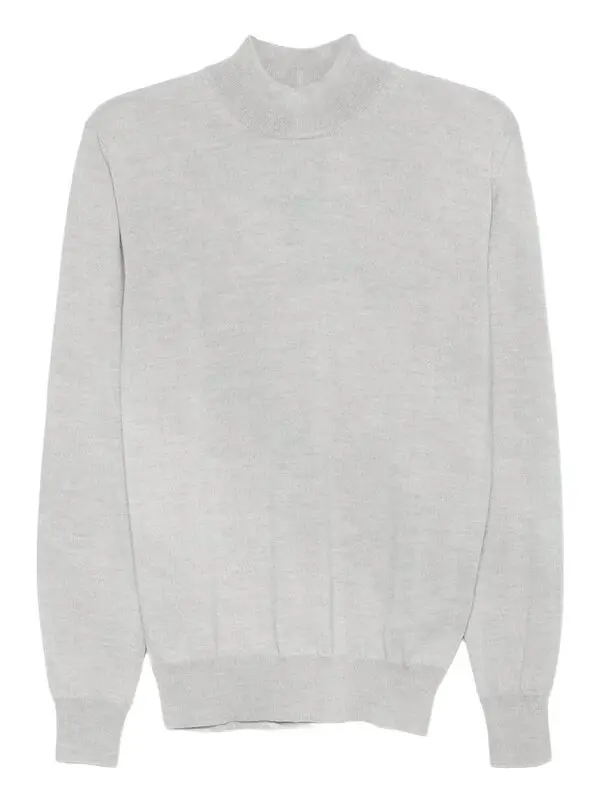 Altea Long-sleeve Wool Sweater - Grey