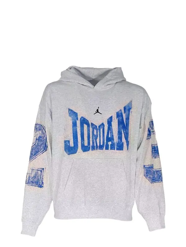Nike Jordan Brooklyn Logo-print Hoodie - White