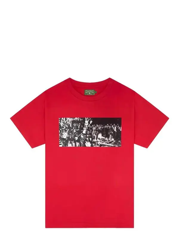 DENIM TEARS Stadium Srca T-shirt - Red