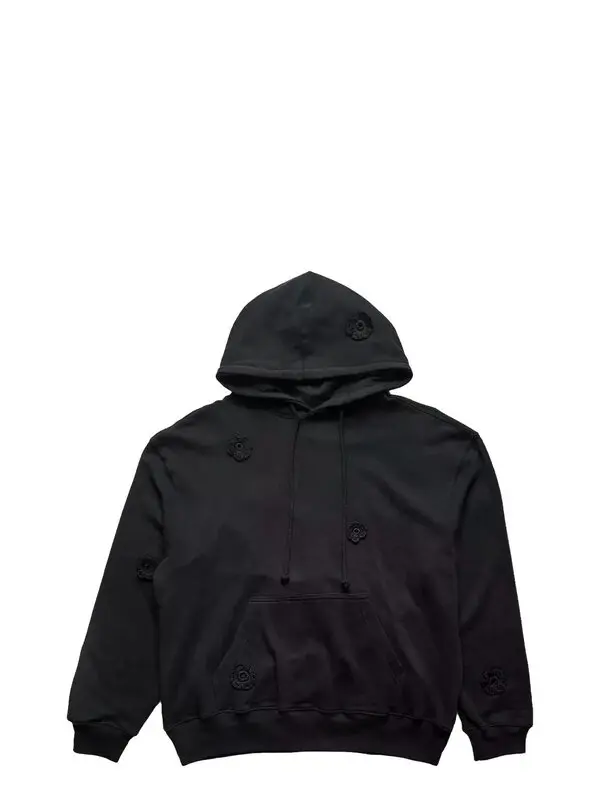 SONG FOR THE MUTE Daisy Gym Hoodie - Black
