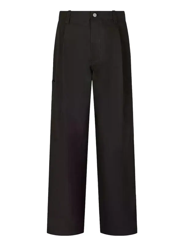 STUDIO TOMBOY Pleated Cargo Trousers - Black
