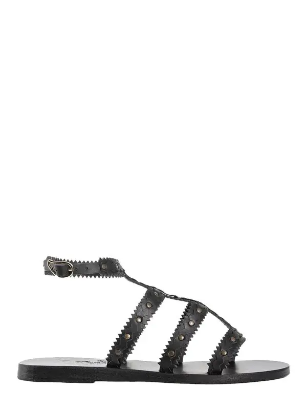 ANCIENT GREEK SANDALS Maska Studded Sandals - Black