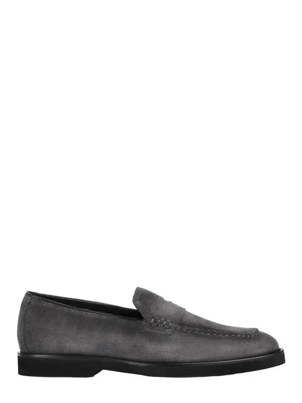 DOUCAL'S Suede Loafers - Grey