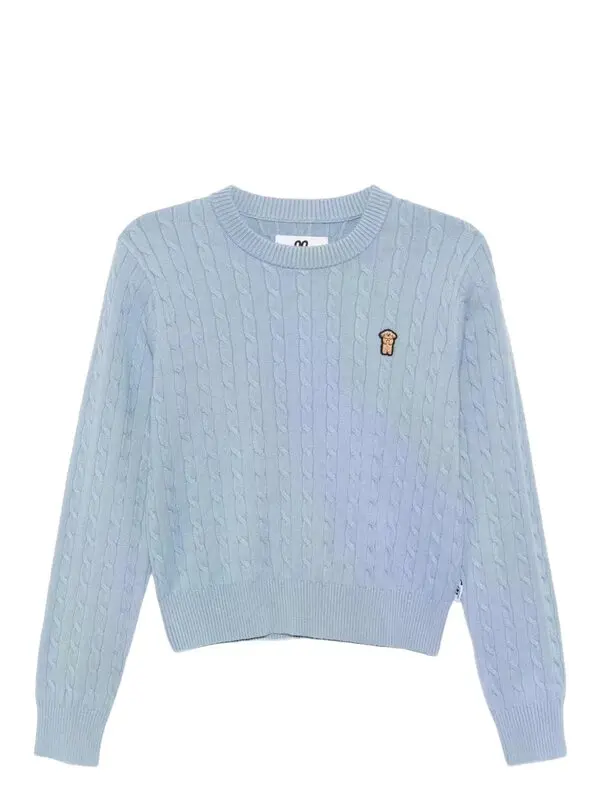 CHOCOOLATE Logo-embroidered Jumper - Blue