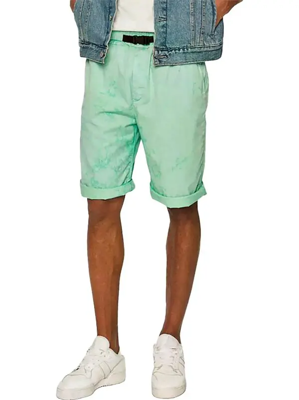 CATERPILLAR Buckle-detail Shorts - Green