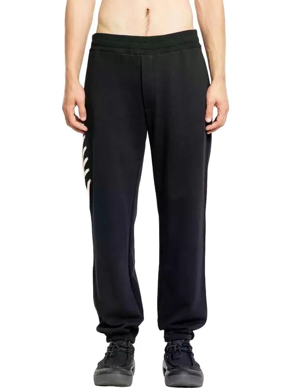 CRAIG GREEN Lace-insert Track Pants - Black