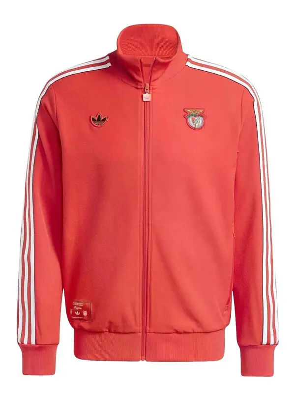 Adidas Three-stripe Track Jacket - Red