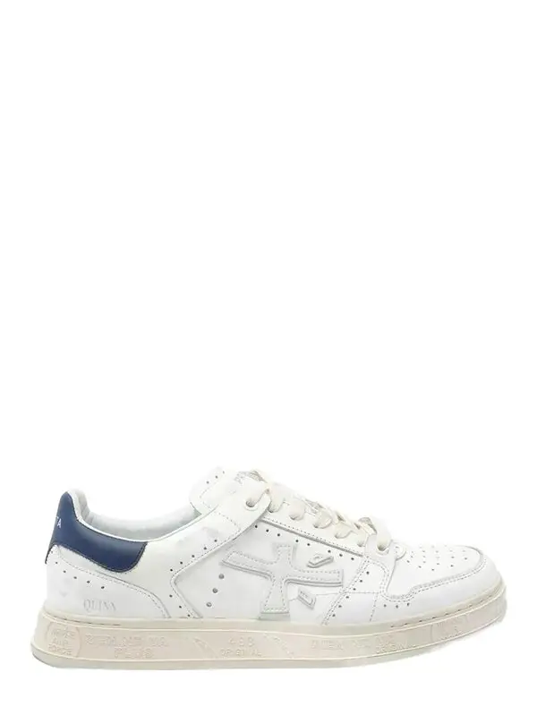 Premiata Quinn 7018 Perforated Sneakers - White