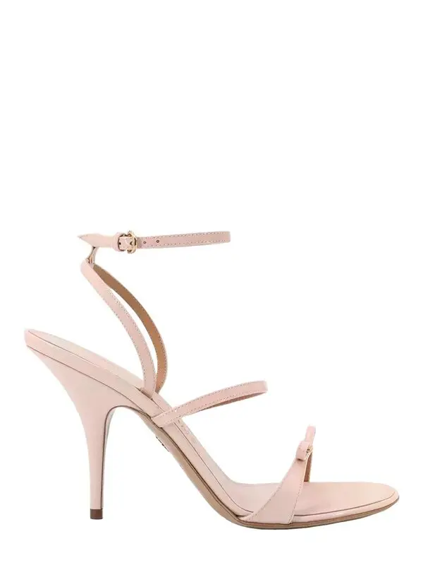 FERRAGAMO 95mm Bow-detail Stiletto Sandals - Pink