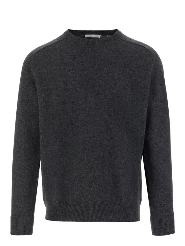 OLIVER LATTUGHI Cashmere Crew-neck Sweater - Grey