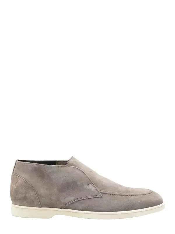 DOUCAL'S Suede Slip-on Boots - Grey