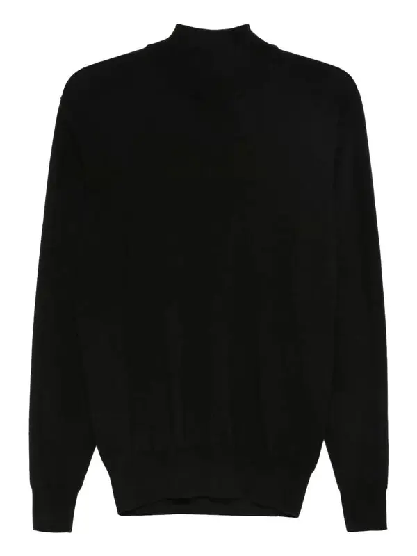Altea Wool Sweater - Black