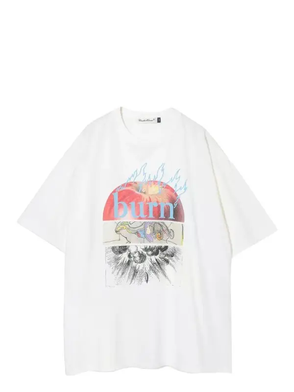 UNDERCOVERISM Apple-print T-shirt - White