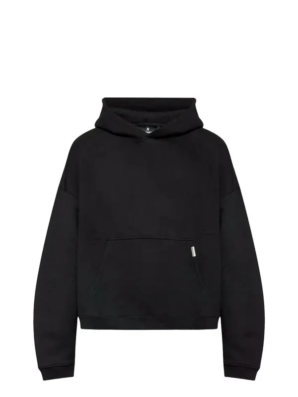 REPRESENT Pocket Hooded Sweater - Black