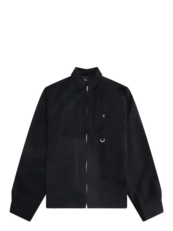 REPRESENT Logo-plaque Shirt Jacket - Black