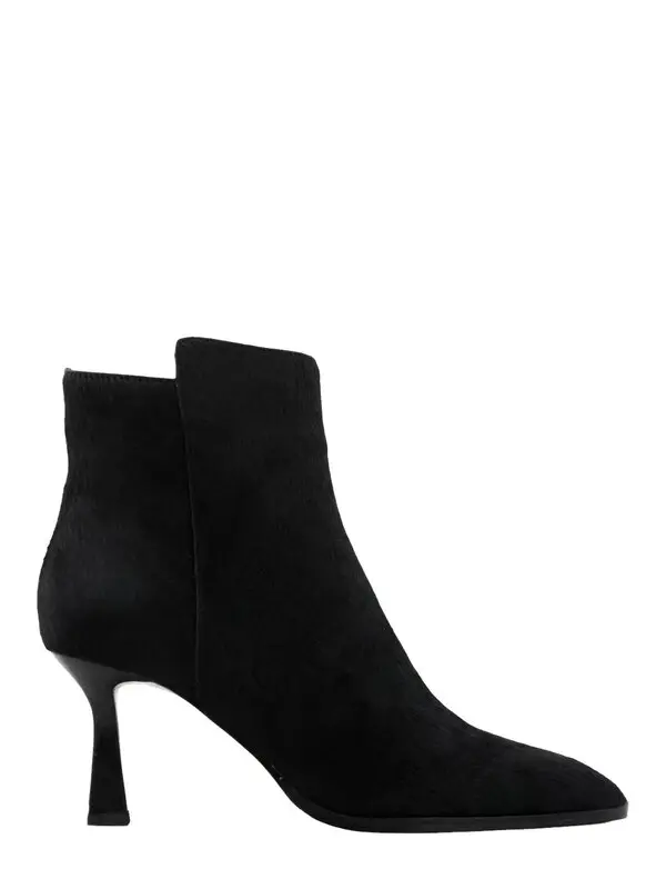 Lola Cruz Amina Pointed-toe Ankle Boots - Black