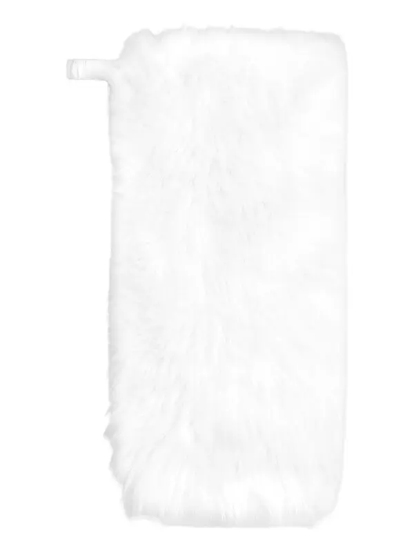 Dolce & Gabbana Faux Fur Muff - White