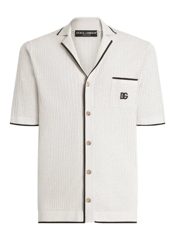 Dolce & Gabbana Cotton Shirt - Beige