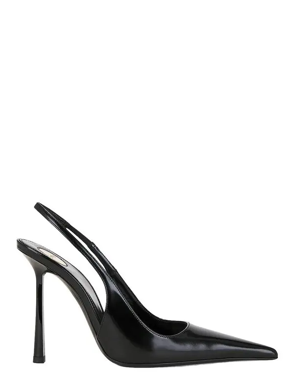 Saint Laurent Casanova Slingback Pumps - Nero