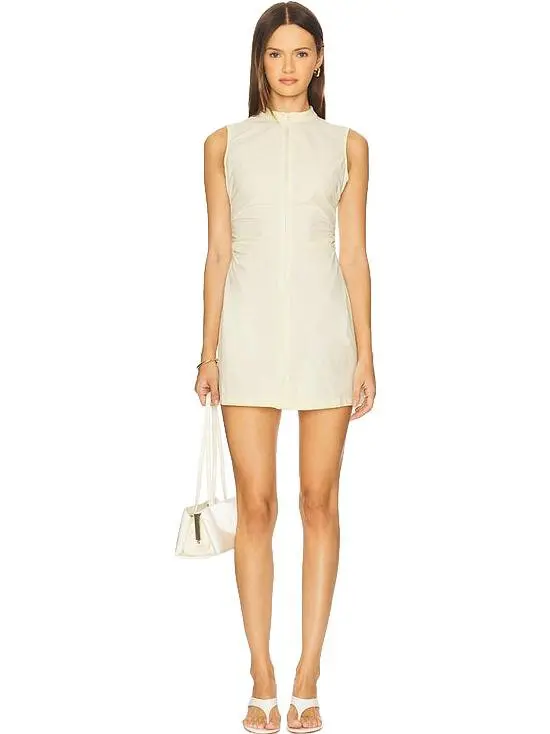 Lioness Fever Mini Dress - Butter