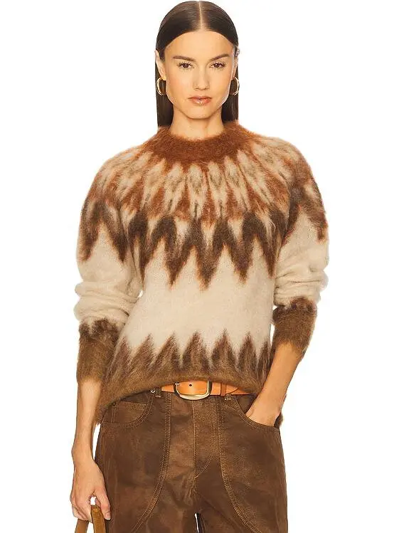 Isabel Marant Natania Sweater - Rust