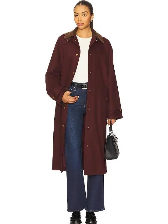 Line & Dot Chelsea Jacket - Bordeaux