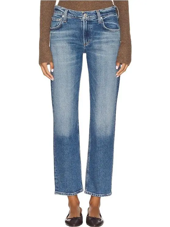 Citizens Of Humanity Anissa Low Rise Straight Jeans - Alma