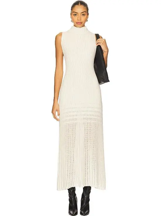 Free People Harley Sweater Maxi Dress - Ivory