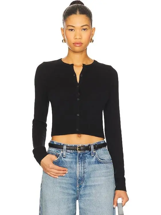 Joe's Jeans Dani Cashmere Cardigan - Black