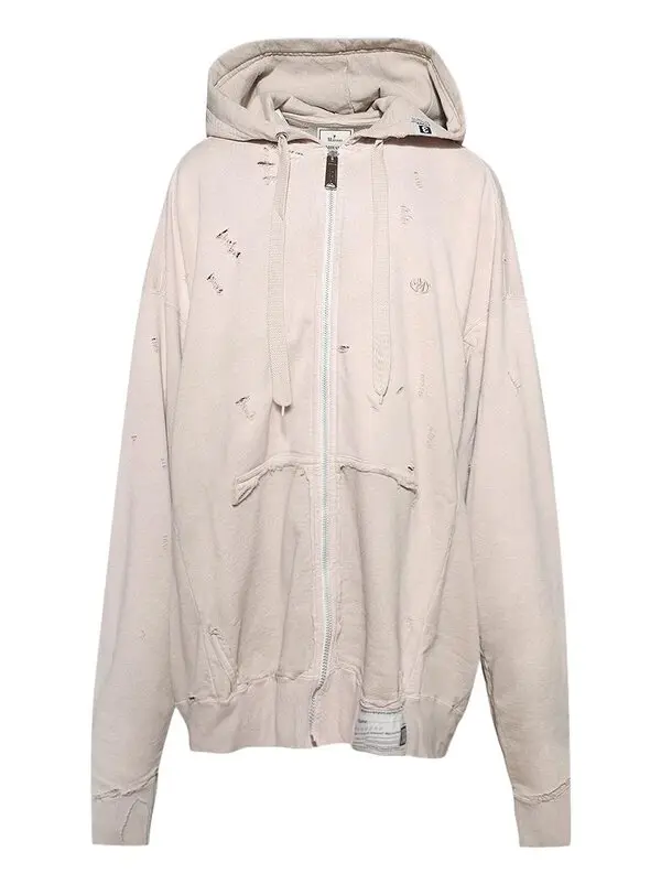 Mihara Yasuhiro Sun Faded Huge Cotton Parka - Beige